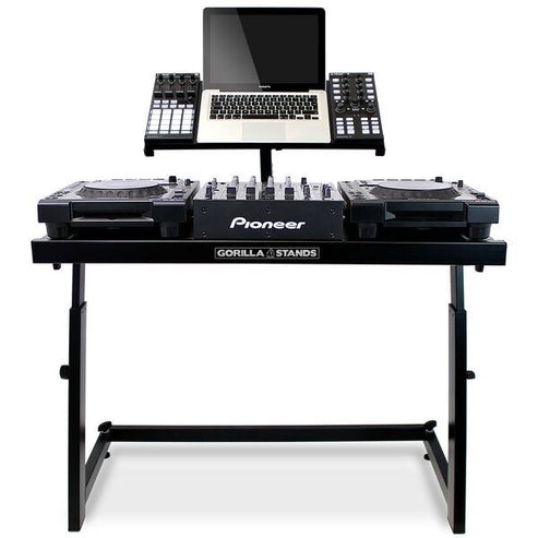 Gorilla Stands DS-1 DJ Deck Stand CDJ Controller Mixer Laptop Workstation
