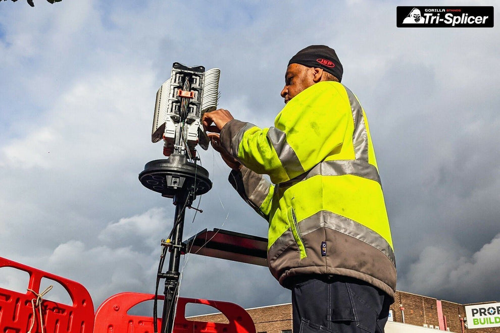 Tri-Splicer TP-1 Fibre Engineer Node/Splicer Workstation Tripod Stand
